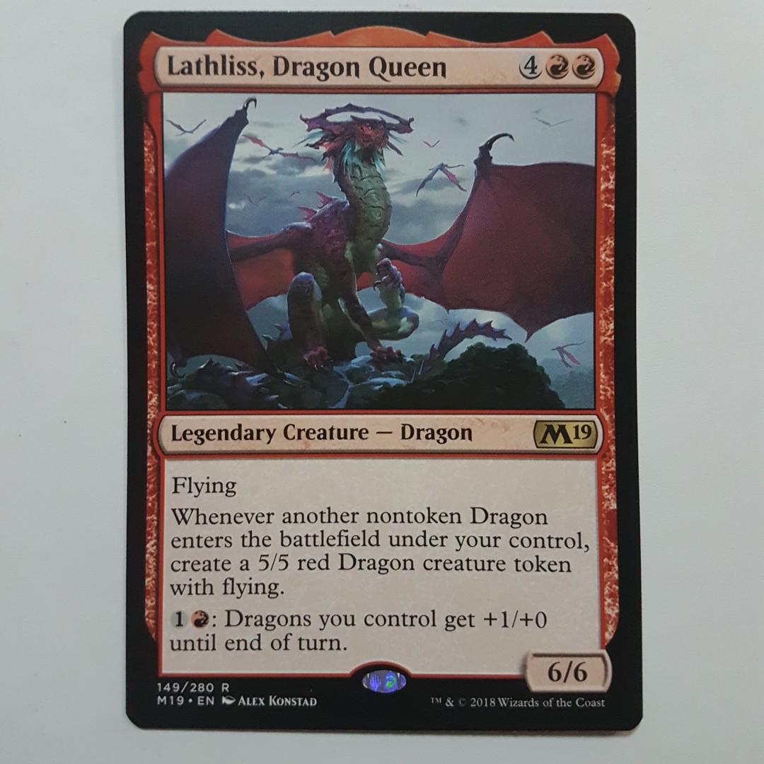 MTG: Lathliss, Dragon Queen, Hobbies & Toys, Toys & Games on Carousell