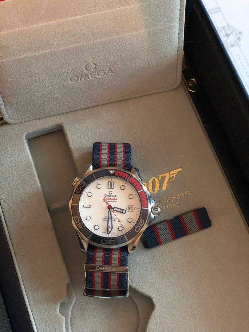 Omega Seamaster 007 James Bond Commander, Luxury, Watches on Carousell
