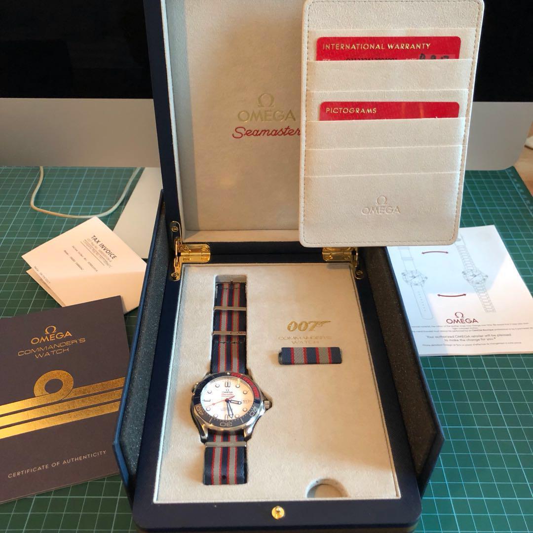 Omega Seamaster 007 James Bond Commander, Luxury, Watches on Carousell