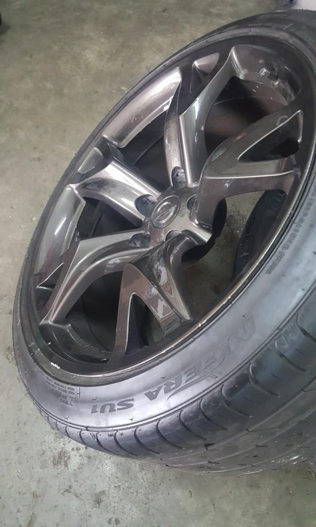 Original 19inch rays engineering forged wheels., Car Accessories ...