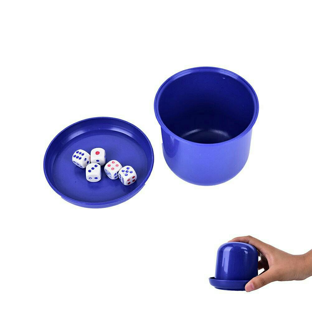 Plastic Cylinder Shaker Case Guessing Game Dice Cup Color, Hobbies ...