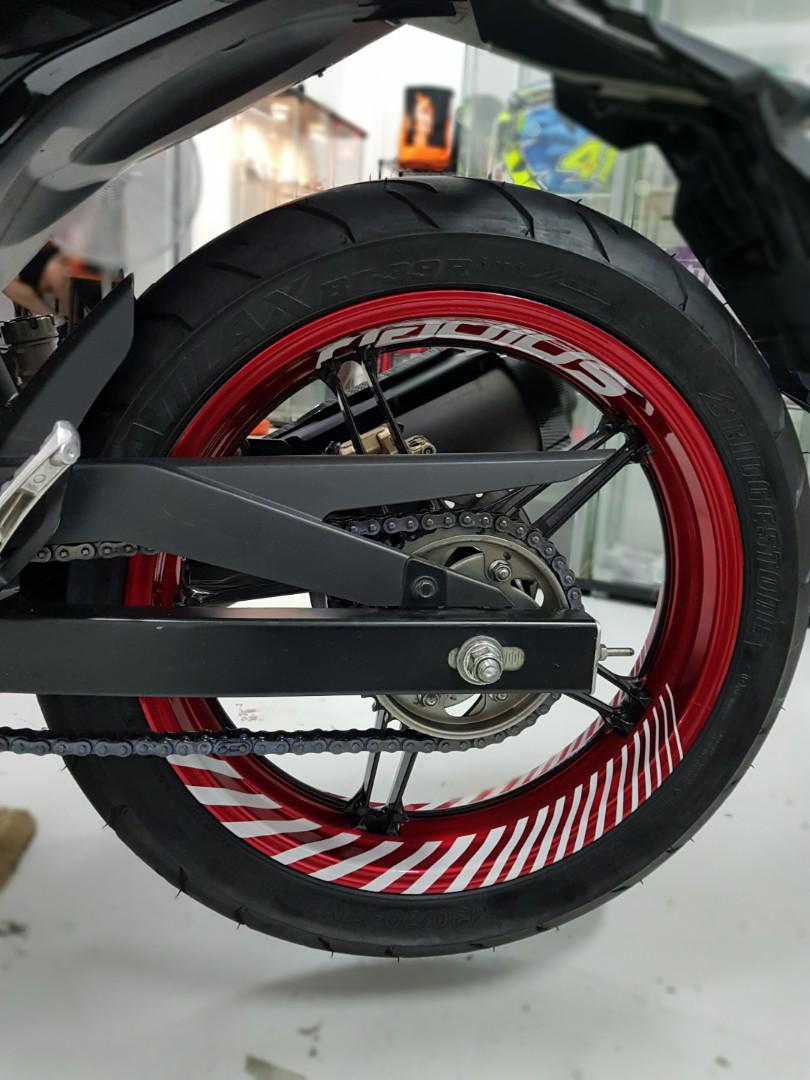 Rim Wrap, Motorcycles, Motorcycle Accessories on Carousell