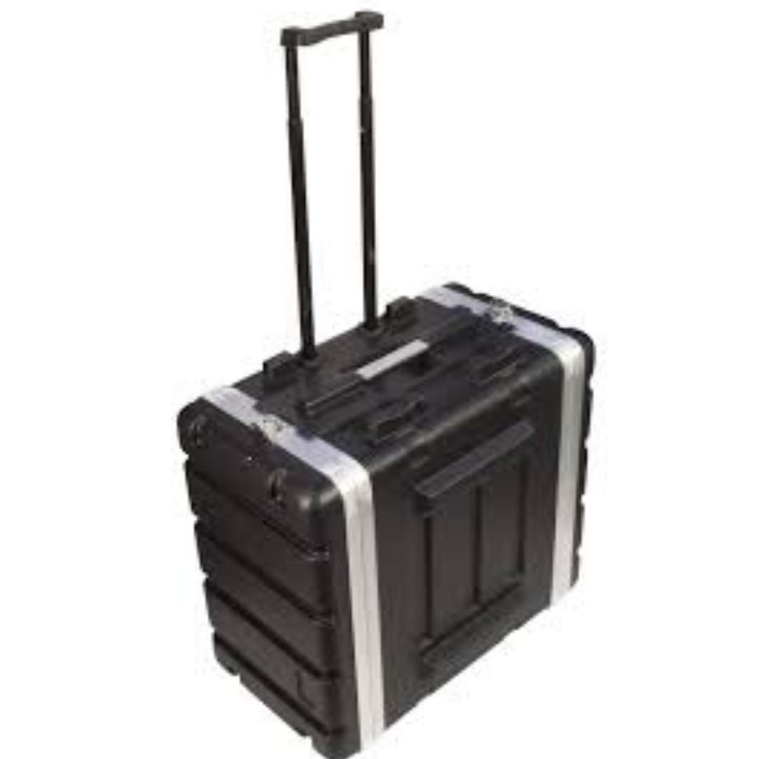 Road Ready- ABS-8U Rack case w/wheels , Hobbies & Toys, Music & Media ...