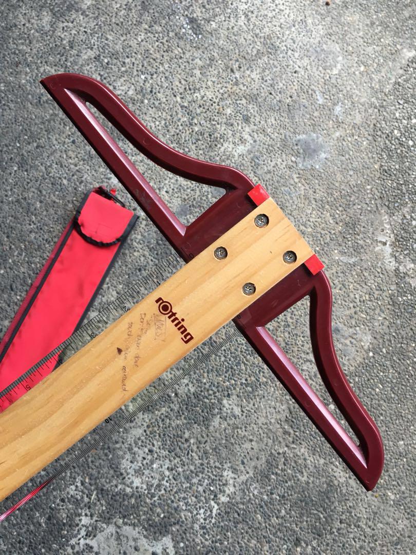 Rotring T-Square (24 inches), Hobbies & Toys, Stationary & Craft, Craft ...