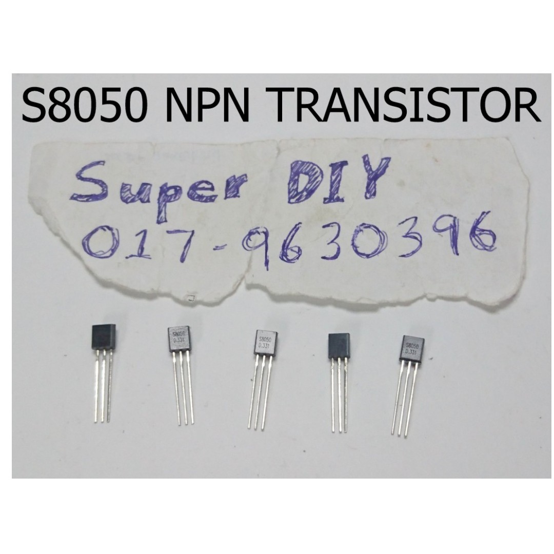 S8050 NPN Transistor for replace damaged or DIY electronic, TV & Home ...