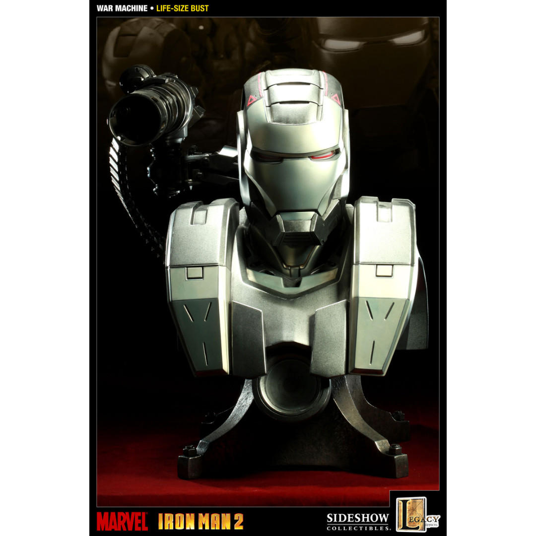 Sideshow War Machine 1:1 Life-Size Bust, Hobbies & Toys, Toys & Games ...