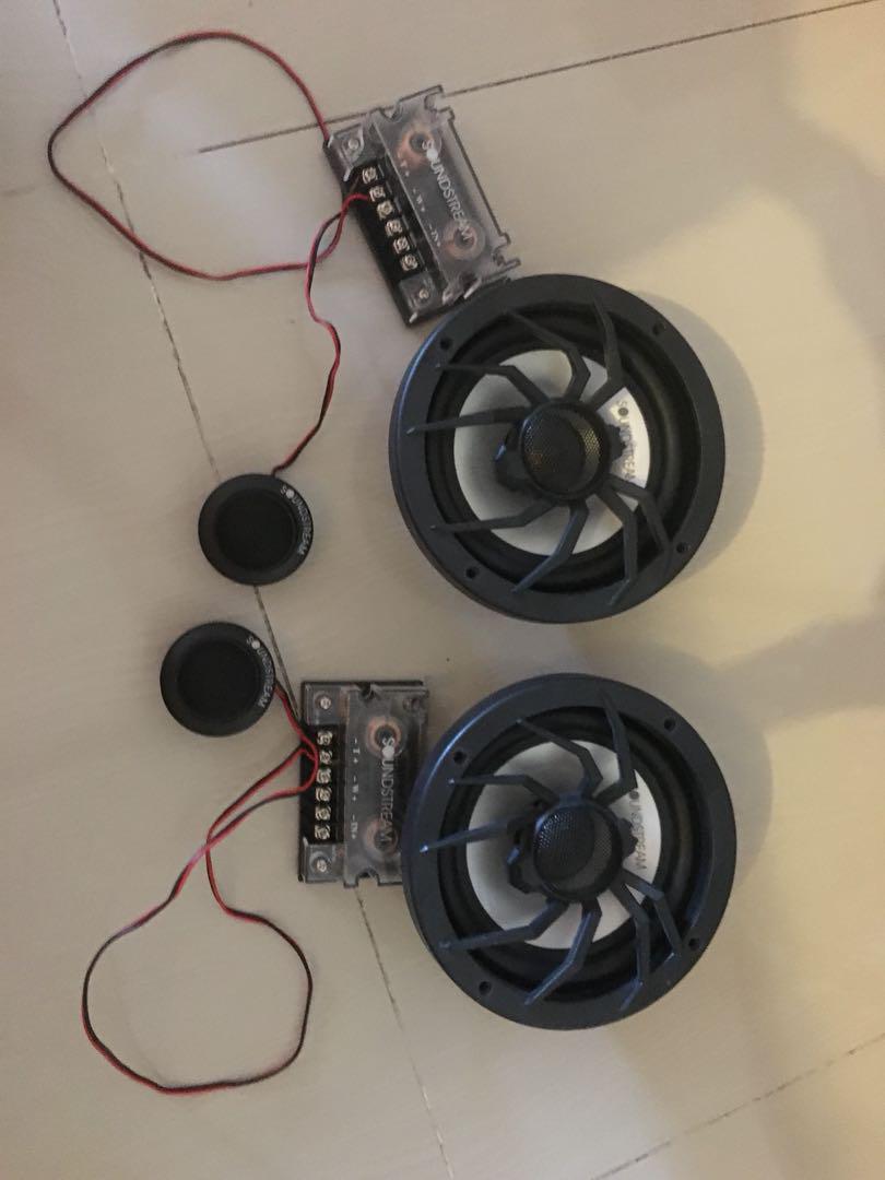 Soundstream 6.5inch component speaker, Auto Accessories on Carousell