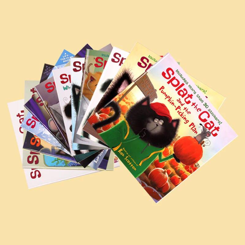 Splat the Cat Books Set of 12, Hobbies & Toys, Books & Magazines ...