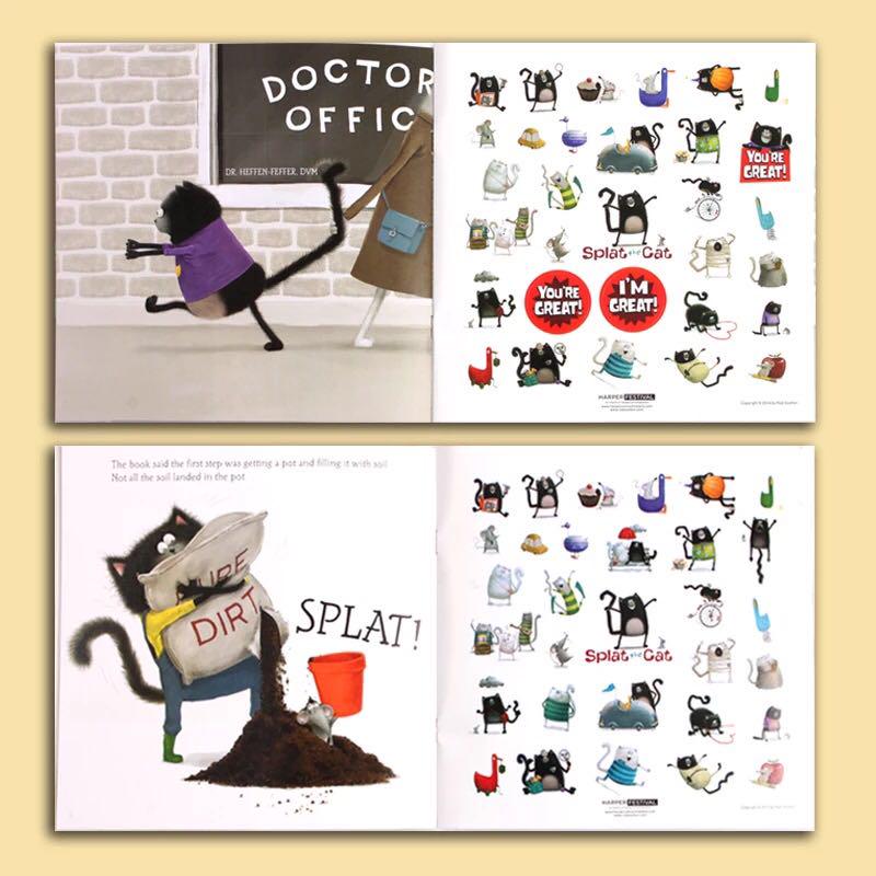 Splat the Cat Books Set of 12, Hobbies & Toys, Books & Magazines ...