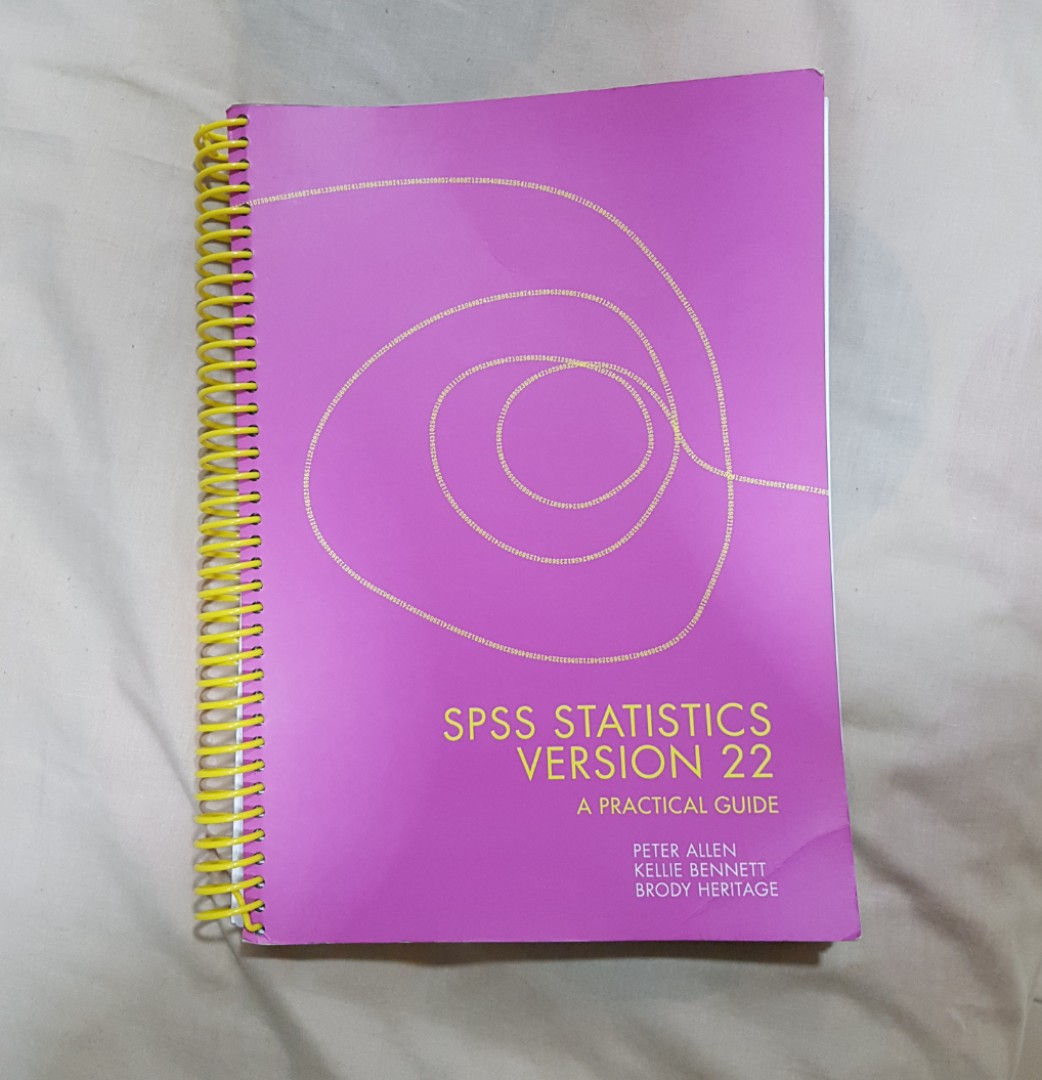 SPSS Statistics Version 22, Hobbies & Toys, Books & Magazines, Assessment Books on Carousell