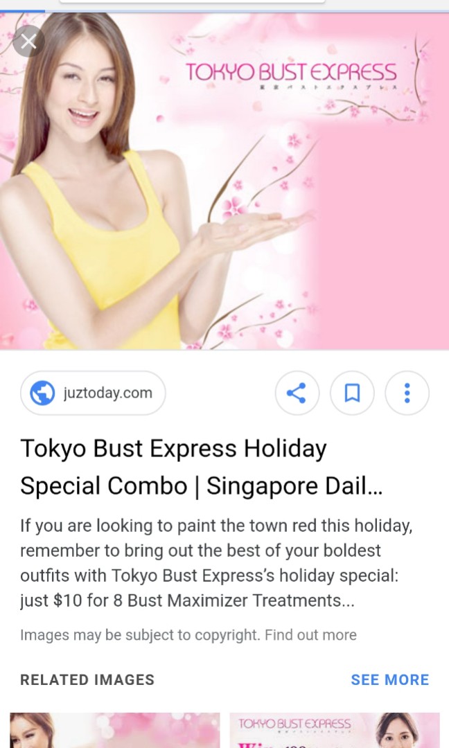 Tokyo Bust Express treatment is detox program, Beauty & Personal Care, Bath & Body, Body Care on ...