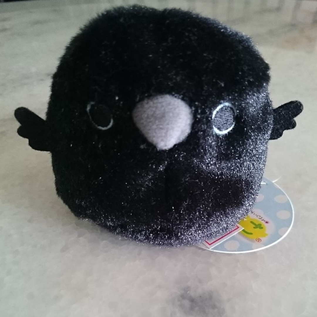 Toridansa Karasu Black Crow Mascot Plushie, Hobbies & Toys, Toys ...