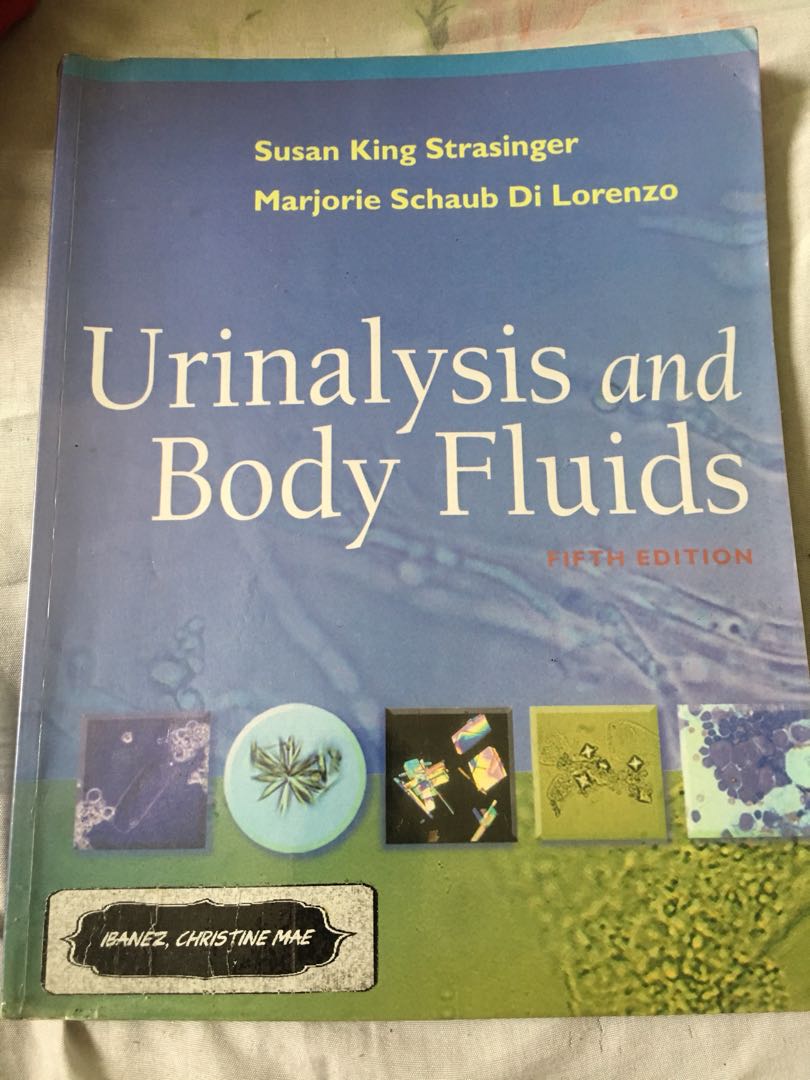 Urinalysis and Body Fluids 5th Edition by Susan Strasinger (Medical ...
