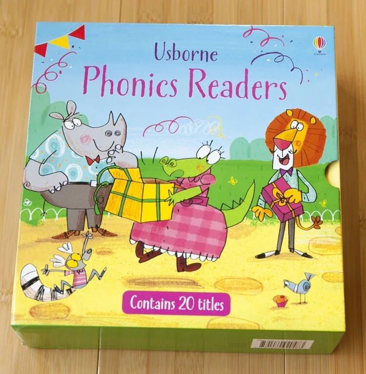 Usborne Phonics Reader Books Set of 20 with box, Hobbies & Toys, Books ...