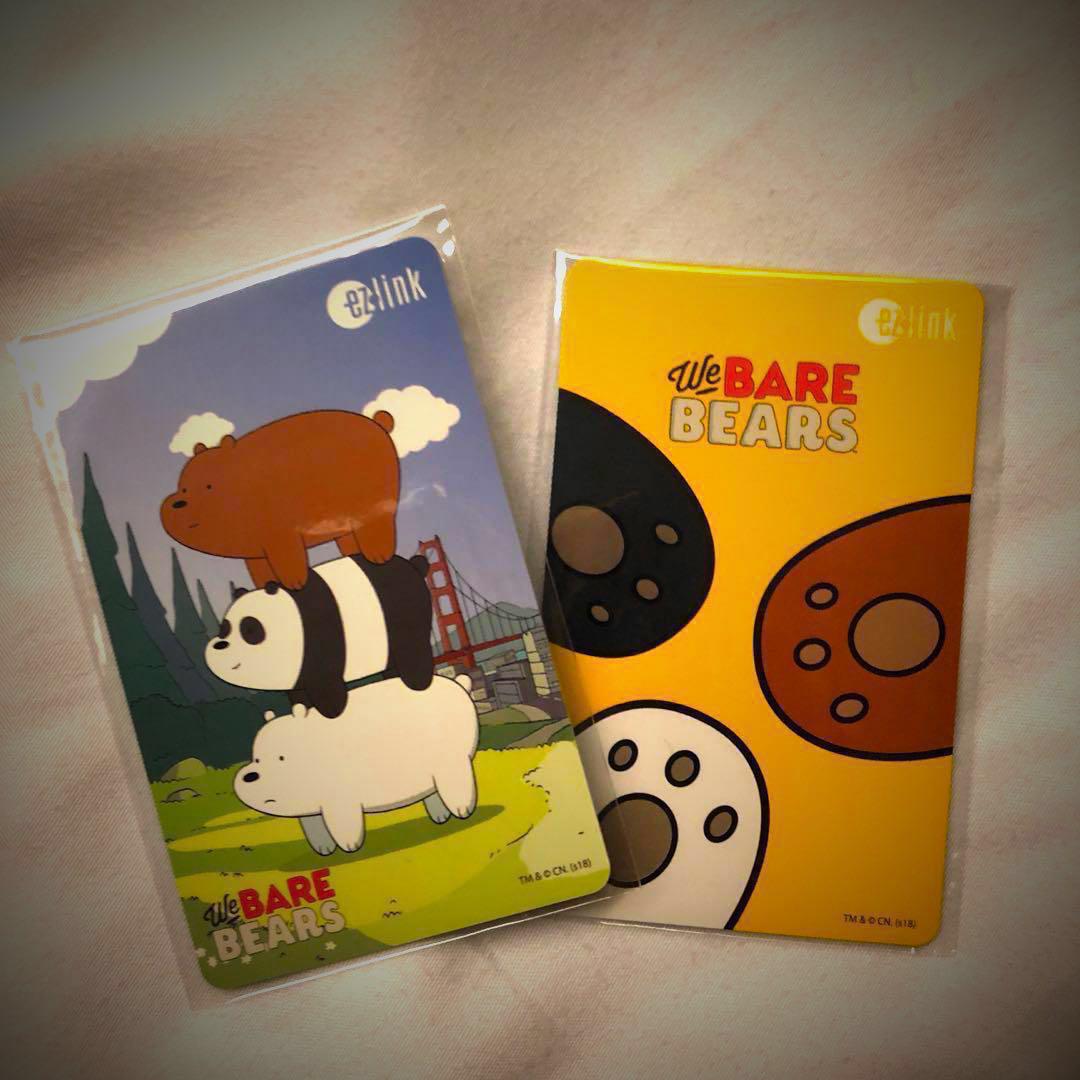 [Free] We Bare Bears ez-link Cards, Tickets & Vouchers, Vouchers on ...