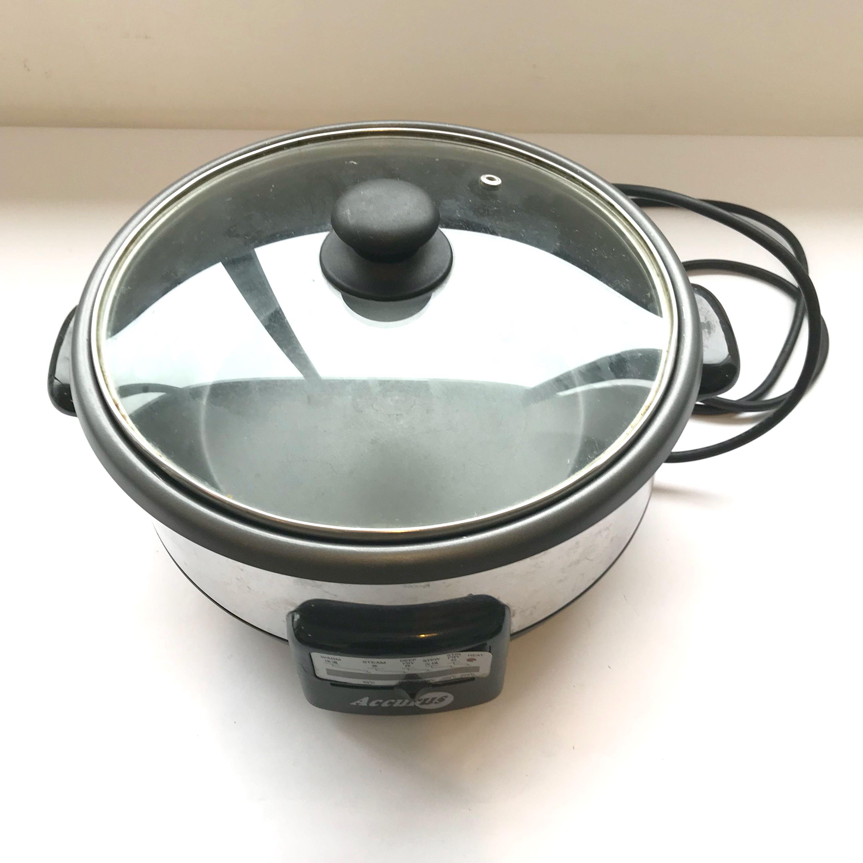 Accurus Hot Pot Steamboat Cooker 2.8L, TV & Home Appliances, Kitchen ...