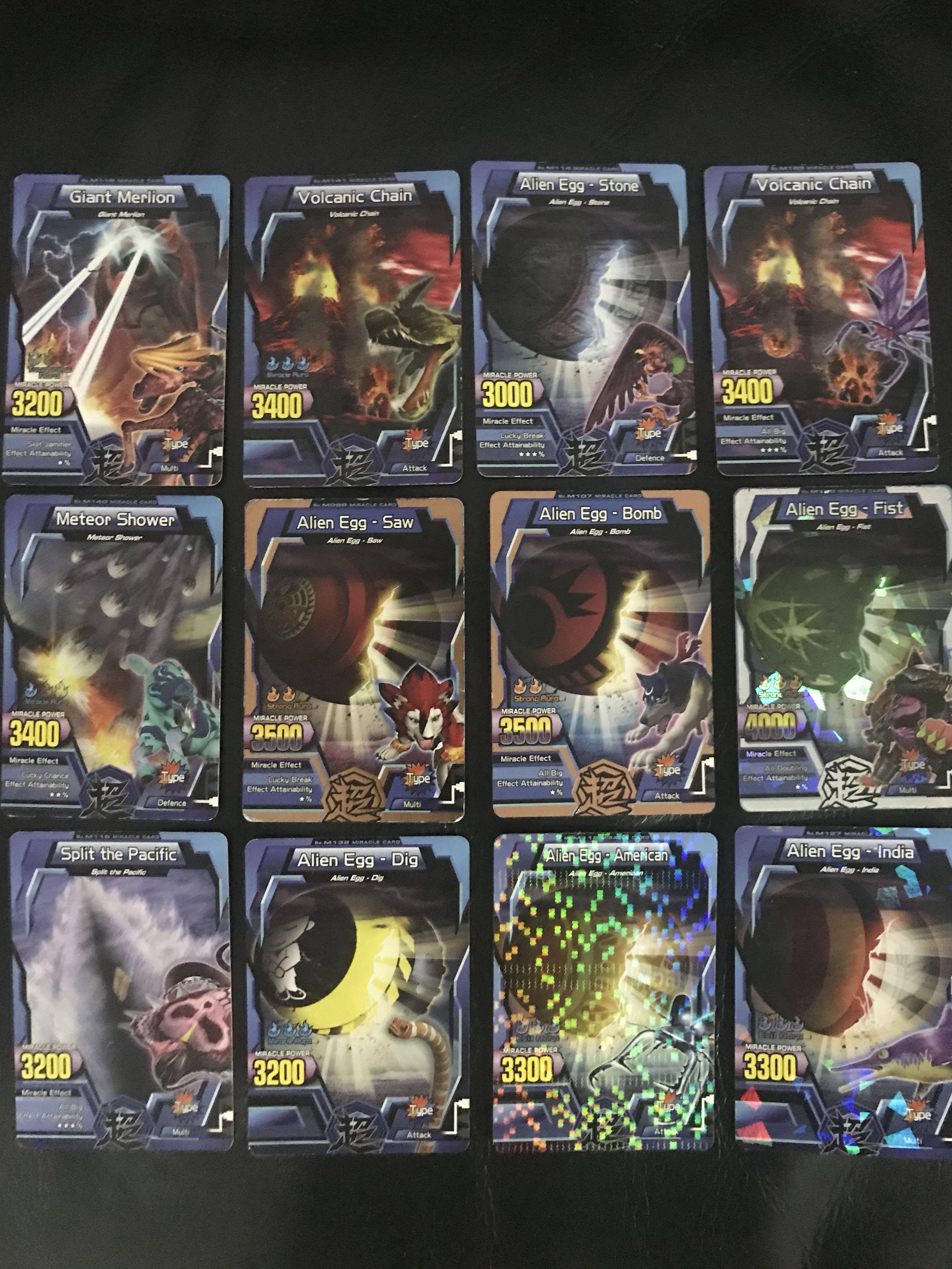 Animal Kaiser Miracle Cards, Hobbies & Toys, Toys & Games on Carousell