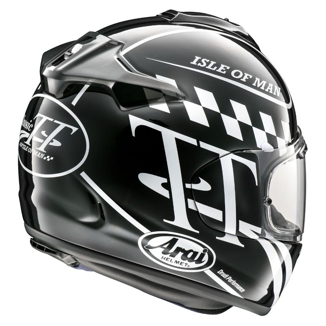 Arai IOM TT Vector X, Motorcycles, Motorcycle Apparel on Carousell
