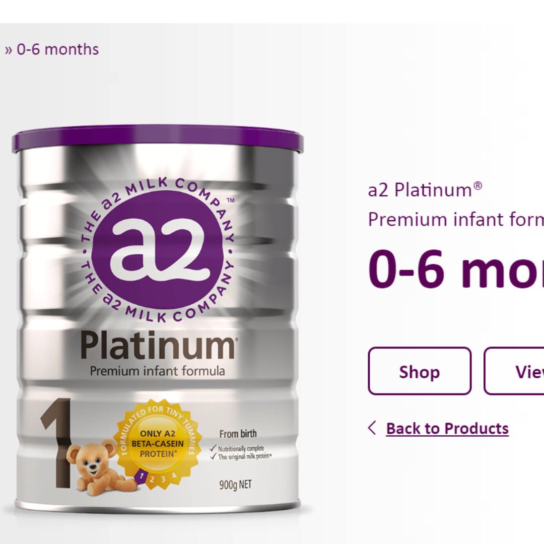 Australia A2 milk formulas newborn- 6m 900g, Babies & Kids, Nursing ...