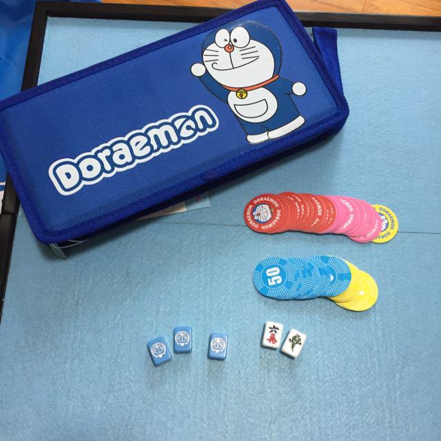 Doraemon Mini Mahjong/ Majong, Hobbies & Toys, Toys & Games on Carousell