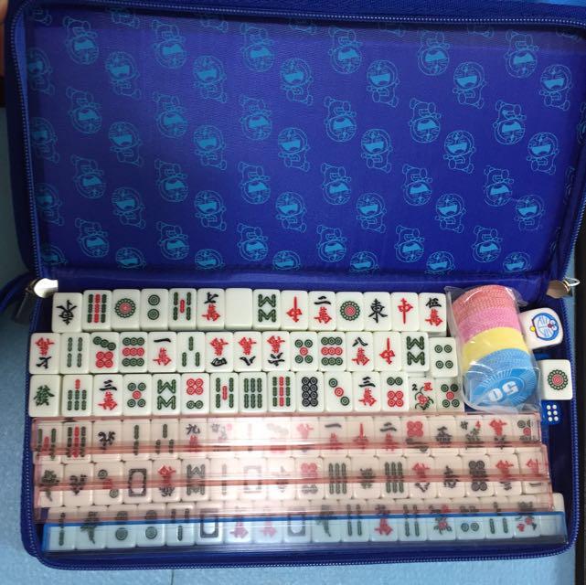 Doraemon Mini Mahjong/ Majong, Hobbies & Toys, Toys & Games on Carousell