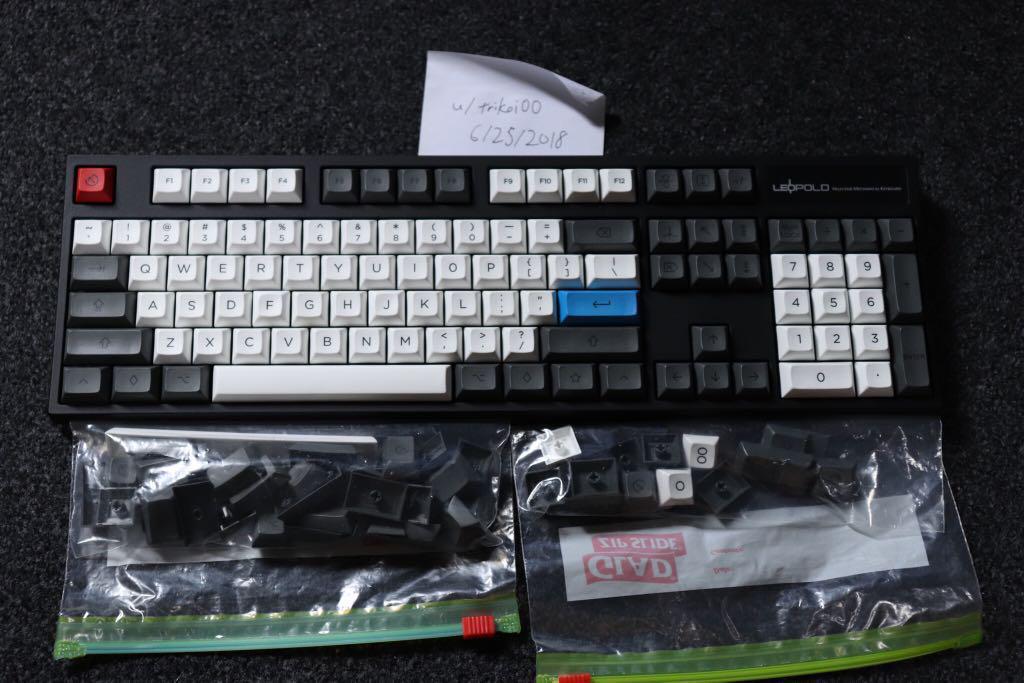 DSA HC Granite PBT keycaps, Computers & Tech, Parts & Accessories ...