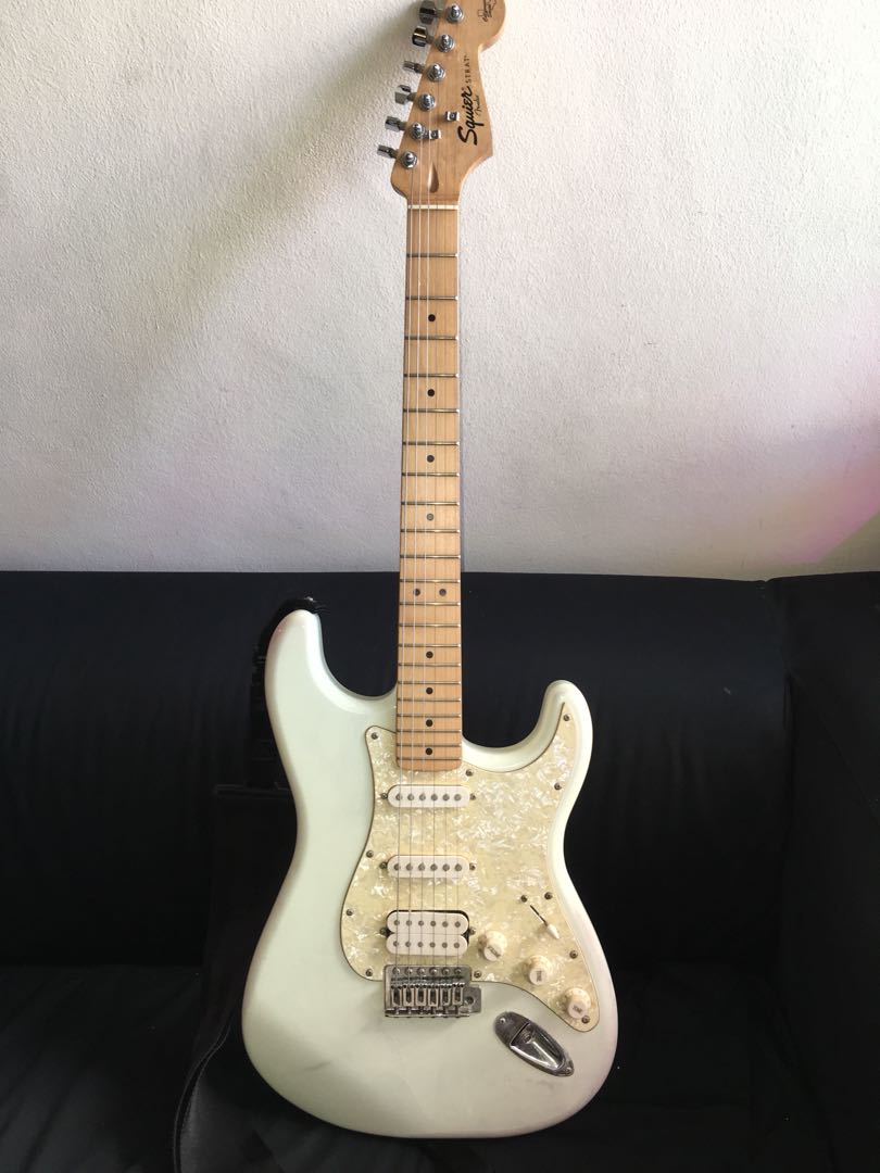 Fender Squier Strat, Hobbies & Toys, Music & Media, Musical Instruments on Carousell
