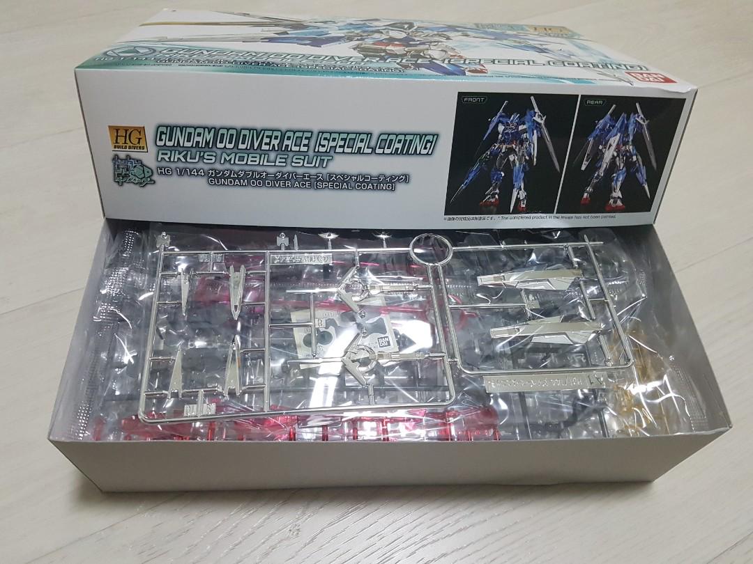 Gundam 00 Diver Ace [Special Coating] Limited Edition 1/144, Hobbies & Toys, Toys & Games on ...