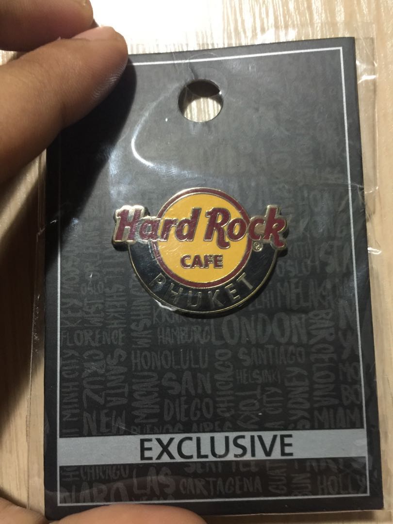 Hard Rock pin, Everything Else on Carousell