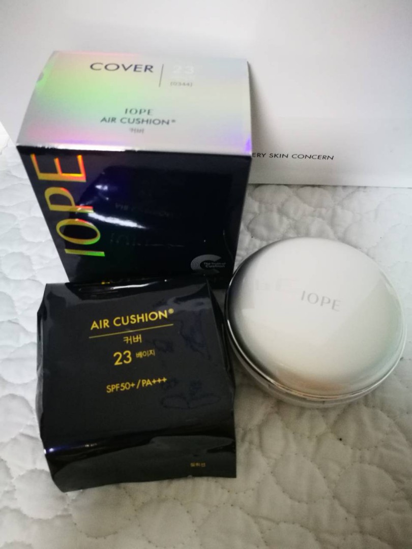 IOPE Air Cushion shade 21 and 23, Beauty & Personal Care, Face, Face Care on Carousell