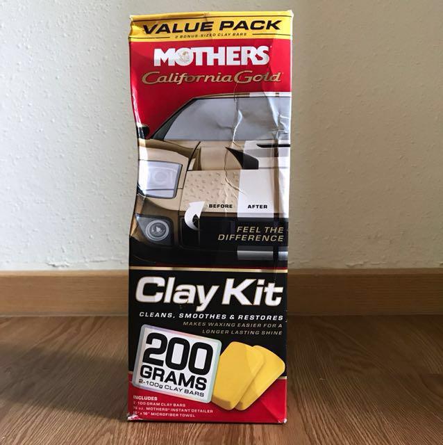 [Last Chance] Mothers 07240 California Gold Clay Bar System, Car ...