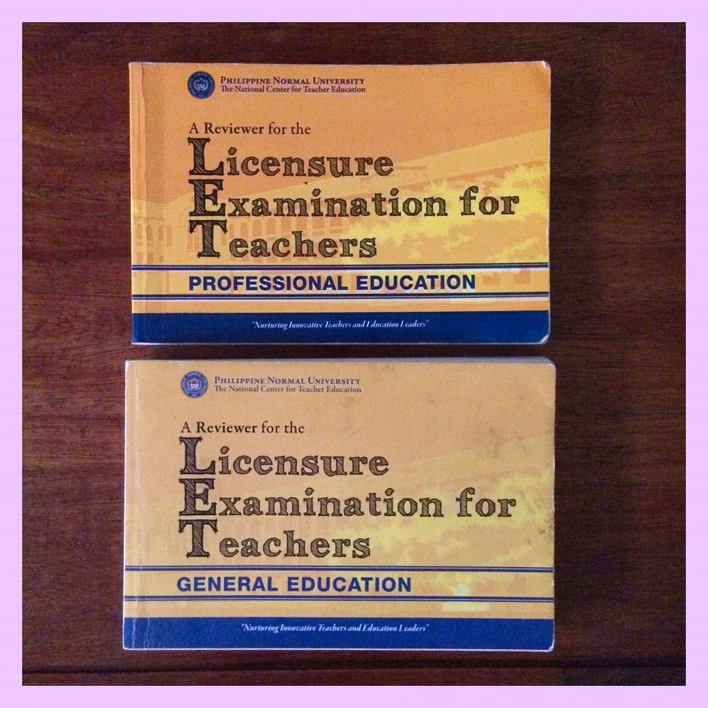 LET Reviewers, Hobbies & Toys, Books & Magazines, Textbooks on Carousell