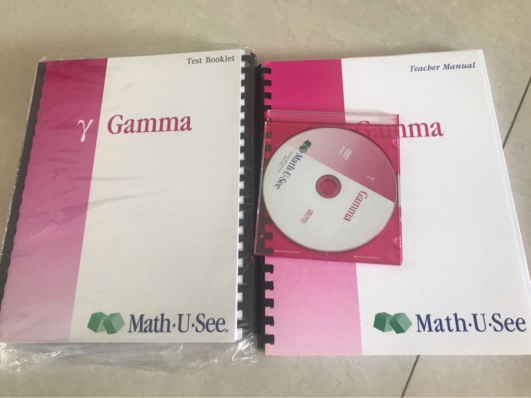 Math U See Gamma set, Everything Else on Carousell