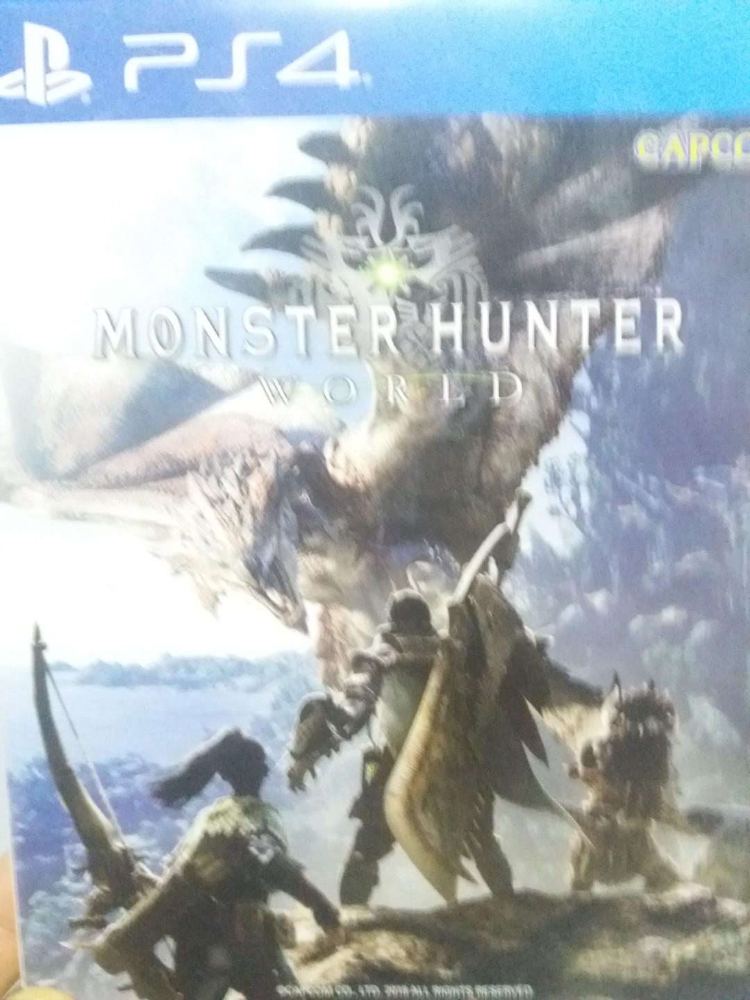 Monster hunter world mhw, Video Gaming, Video Games, PlayStation on ...