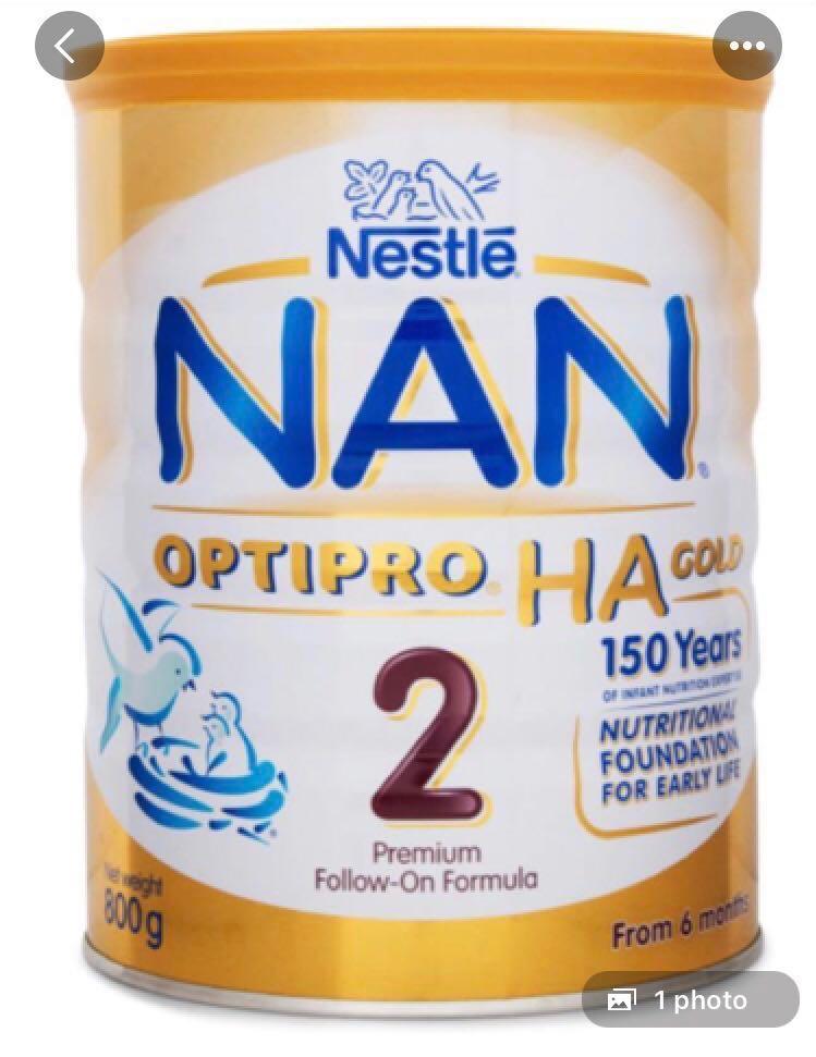 Nan Optipro Gold HA 2, Babies & Kids, Nursing & Feeding, Weaning ...