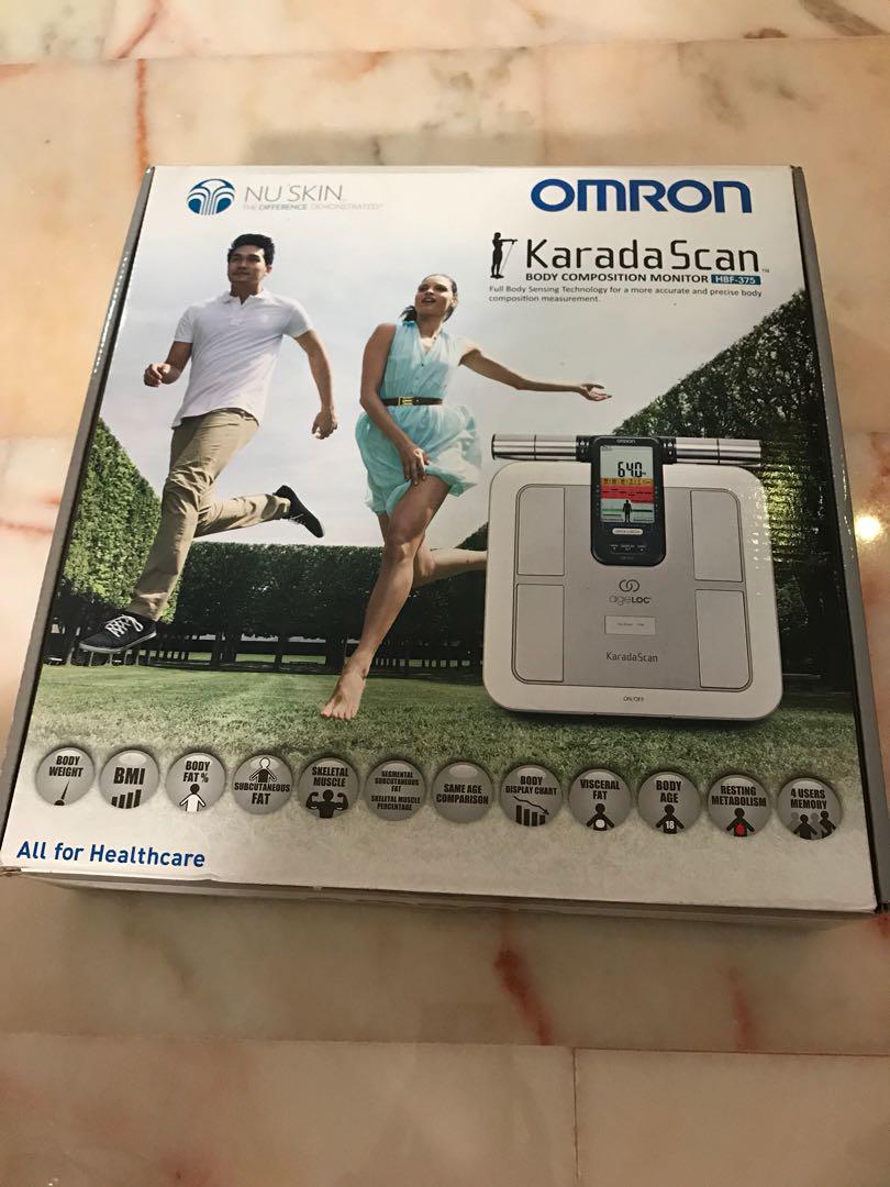 Omron Karada Scan (Body Composition Monitor HBF-375), Health ...