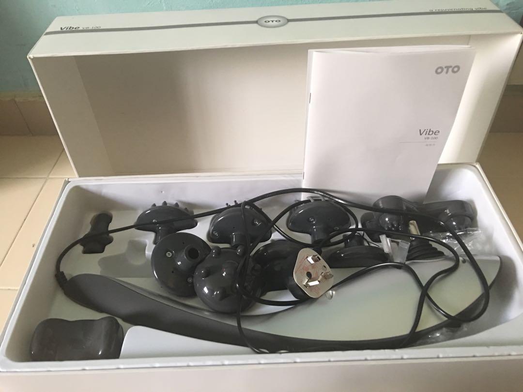 Oto VB-100 Handheld Massager, Health & Nutrition, Massage Devices on ...