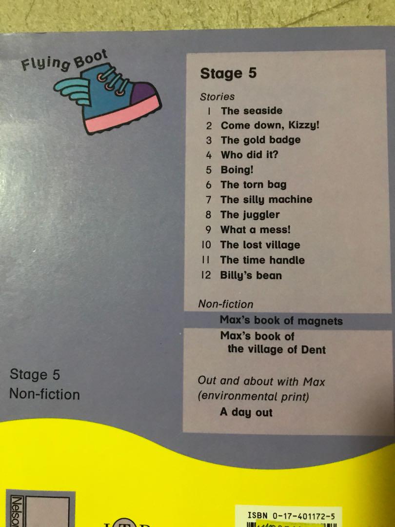 Preschool story books (Flying Boot Stage 5), Hobbies & Toys, Books ...