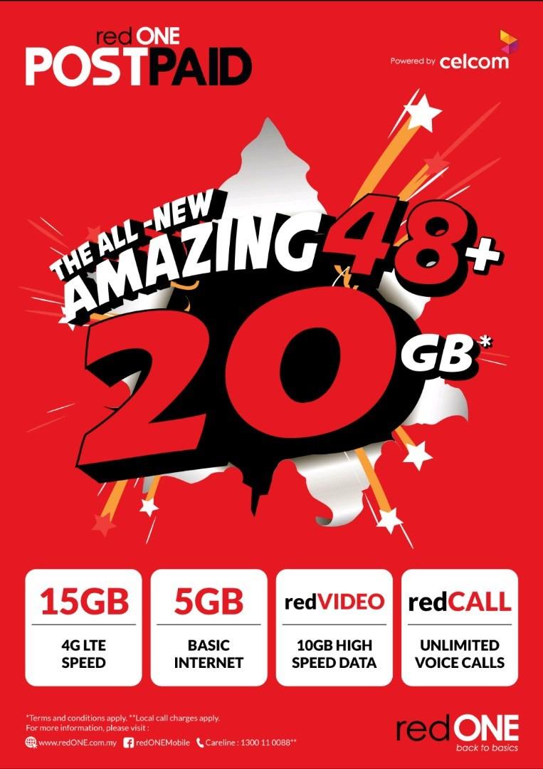 *RED ONE AMAZING POSTPAID PLAN (blacklist layan mohon), Community on ...