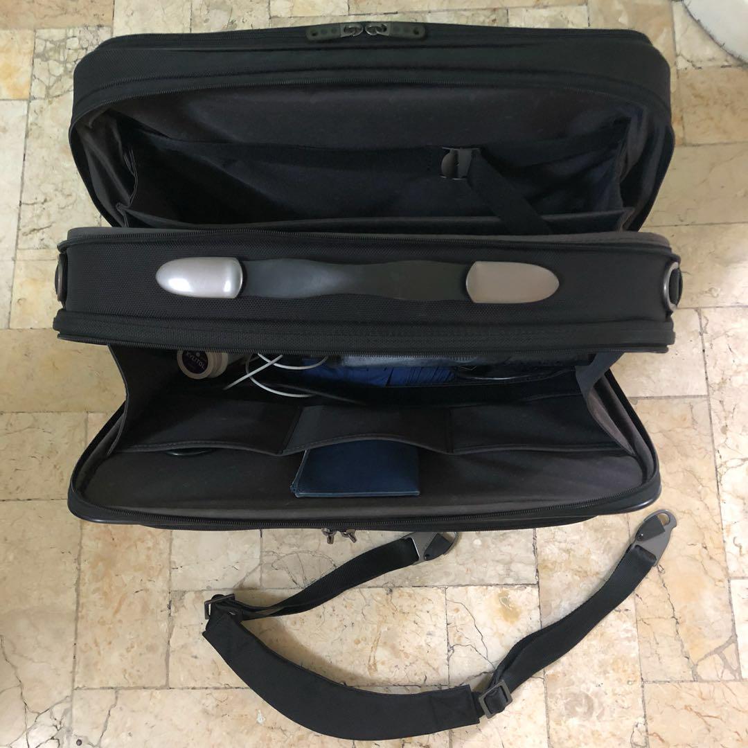 SAMSONITE Office Laptop Trolley/Stroller Bag, Women's Fashion, Bags ...