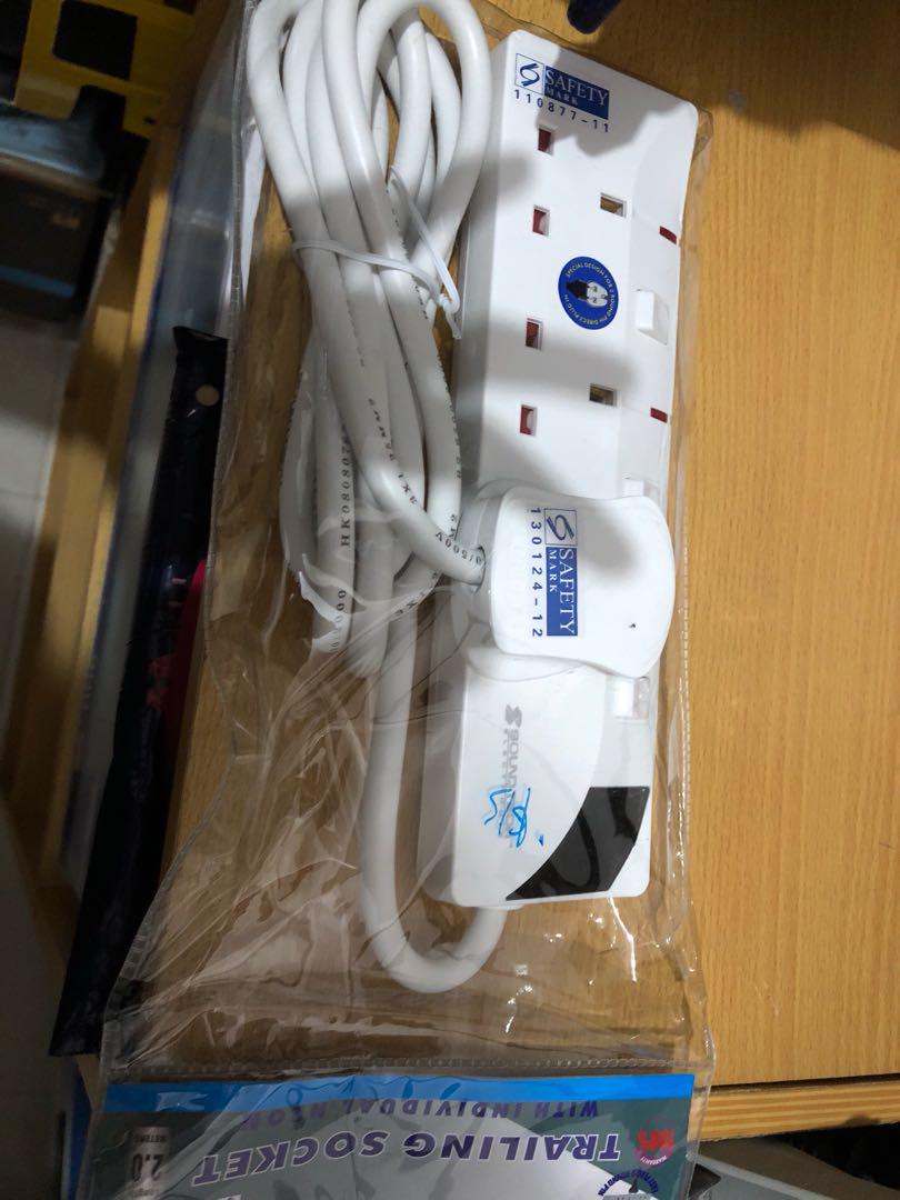 Soundtech Trailing Socket Tv And Home Appliances Electrical Adaptors And Sockets On Carousell