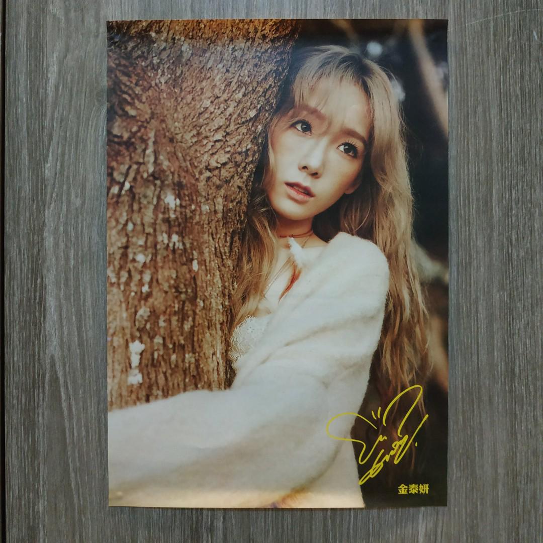 Taeyeon Why Poster, Hobbies & Toys, Memorabilia & Collectibles, K-Wave ...