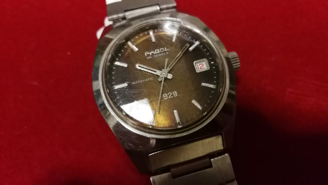 Vintage Pagol Watch, Men's Fashion, Watches & Accessories, Watches on ...