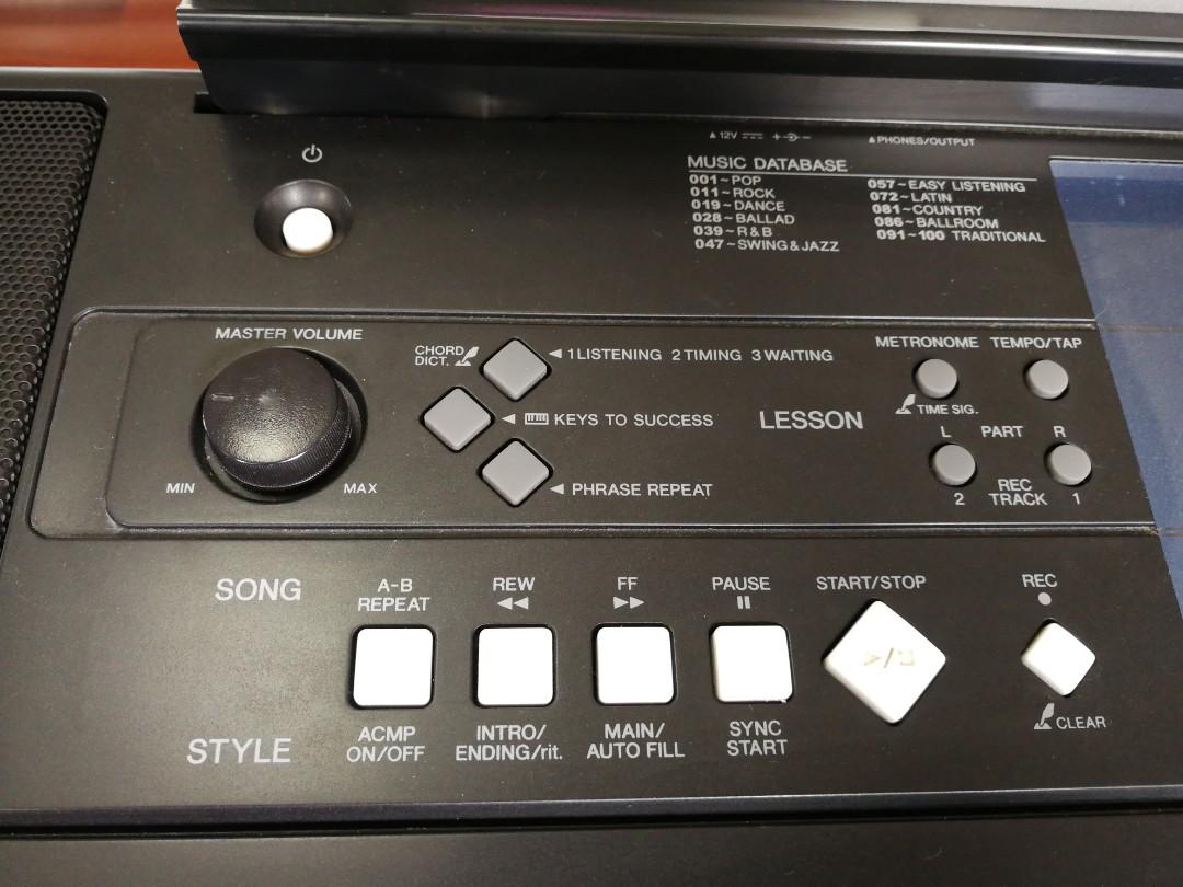 YAMAHA KEYBOARD PSR-E333, Hobbies & Toys, Music & Media, Musical ...
