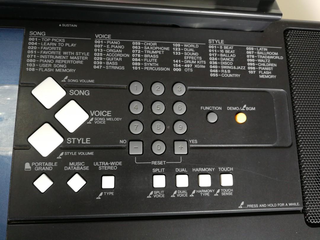 YAMAHA KEYBOARD PSR-E333, Hobbies & Toys, Music & Media, Musical ...