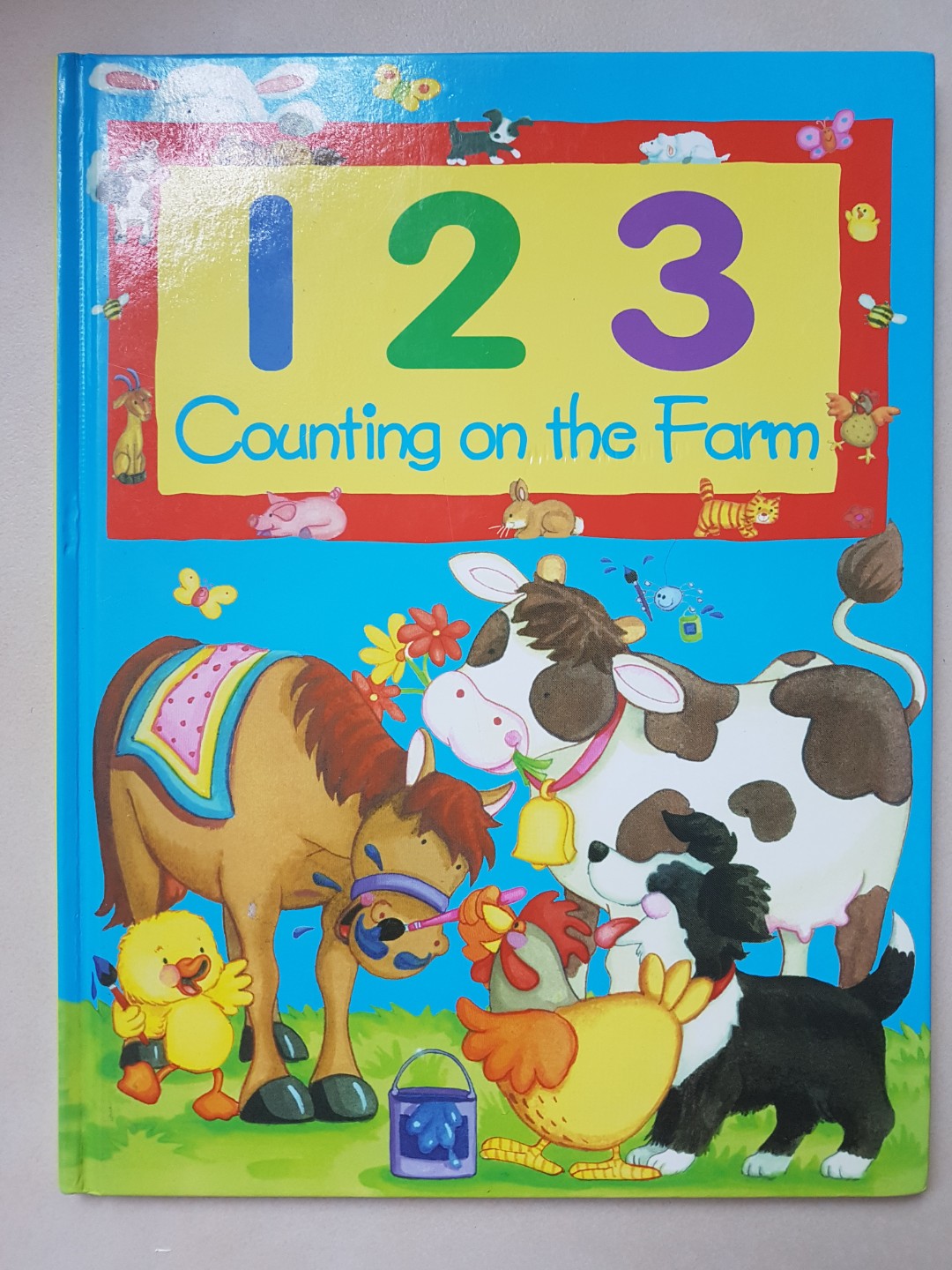 123 Counting on the Farm, Hobbies & Toys, Books & Magazines, Children's ...