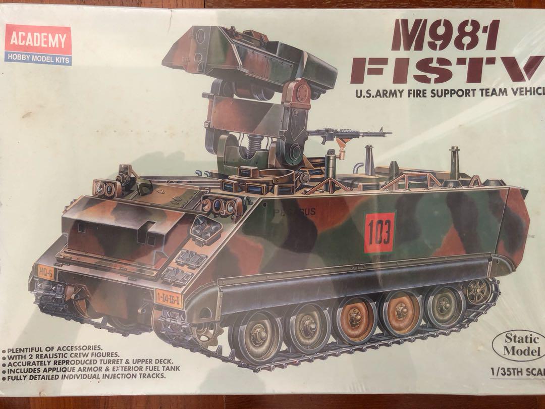 1/35 scale M981 FISTV tank model kit, Hobbies & Toys, Toys & Games on ...