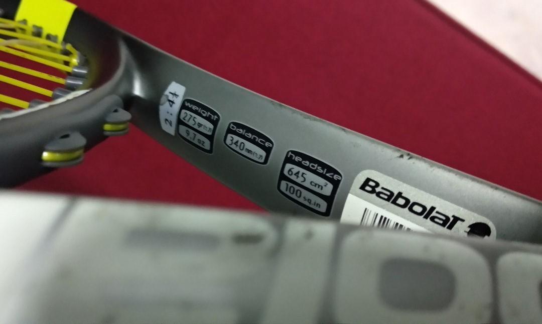 1st Gen Babolat Aero Strike Tennis Racket, Sports Equipment, Sports ...