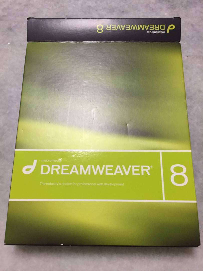 Adobe Dreamwaver 8 , Computers & Tech, Parts & Accessories, Software on ...