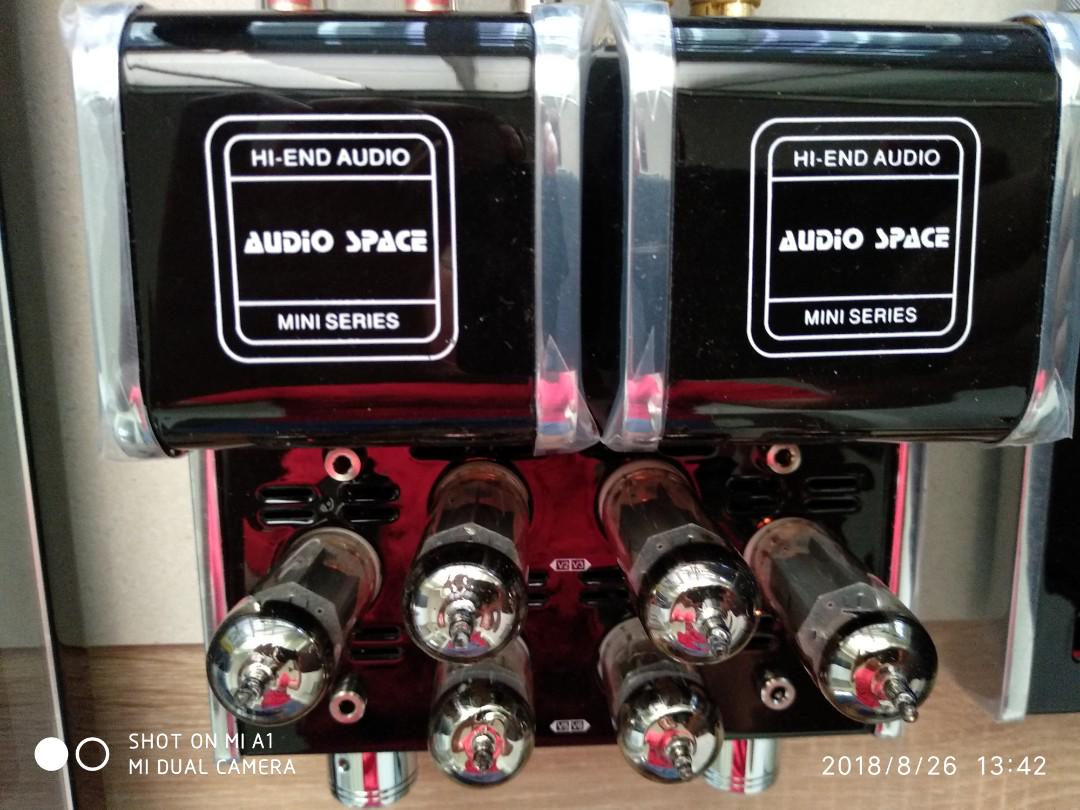 AUDIO SPACE MINI GALAXY-1 VACUUM TUBE STEREO INTEGRATED AMPLIFIER ...